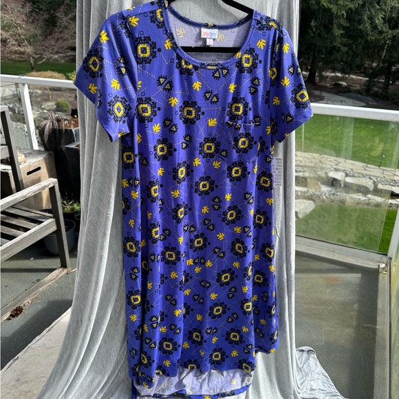 LuLaRoe | Dresses | Brand New Lularoe Size M Dark Periwinkle With ...